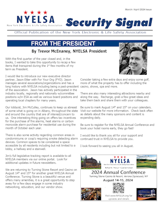 Security Signal - New York Electronic and Life Safety Association